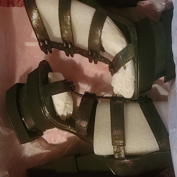 Privileged | Shoes | Wals Black Sandal Heels | Poshmark